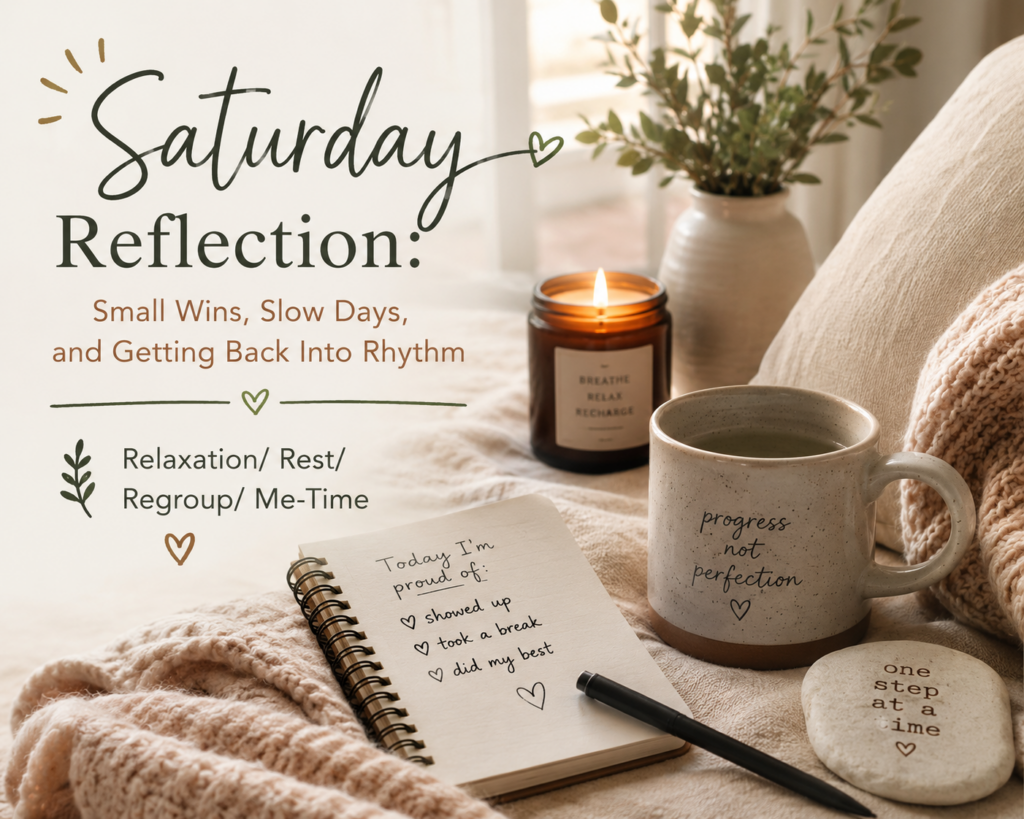 Saturday Reflection: Small Wins, Slow Days, and Getting Back Into ...
